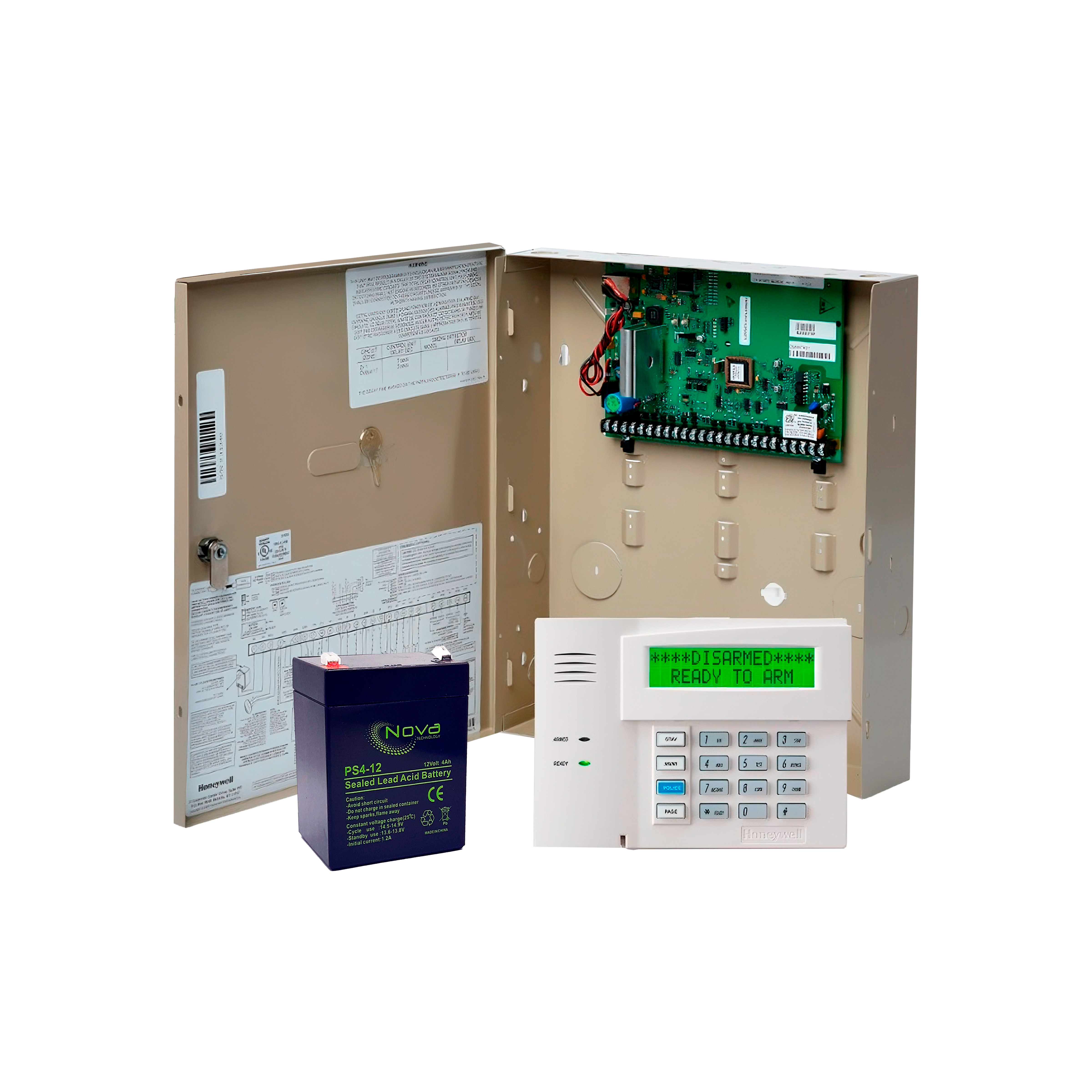 PANEL CONTRA INCENDIO E INTRUCIÓN VISTA-15P - HONEYWELL | Electro ...