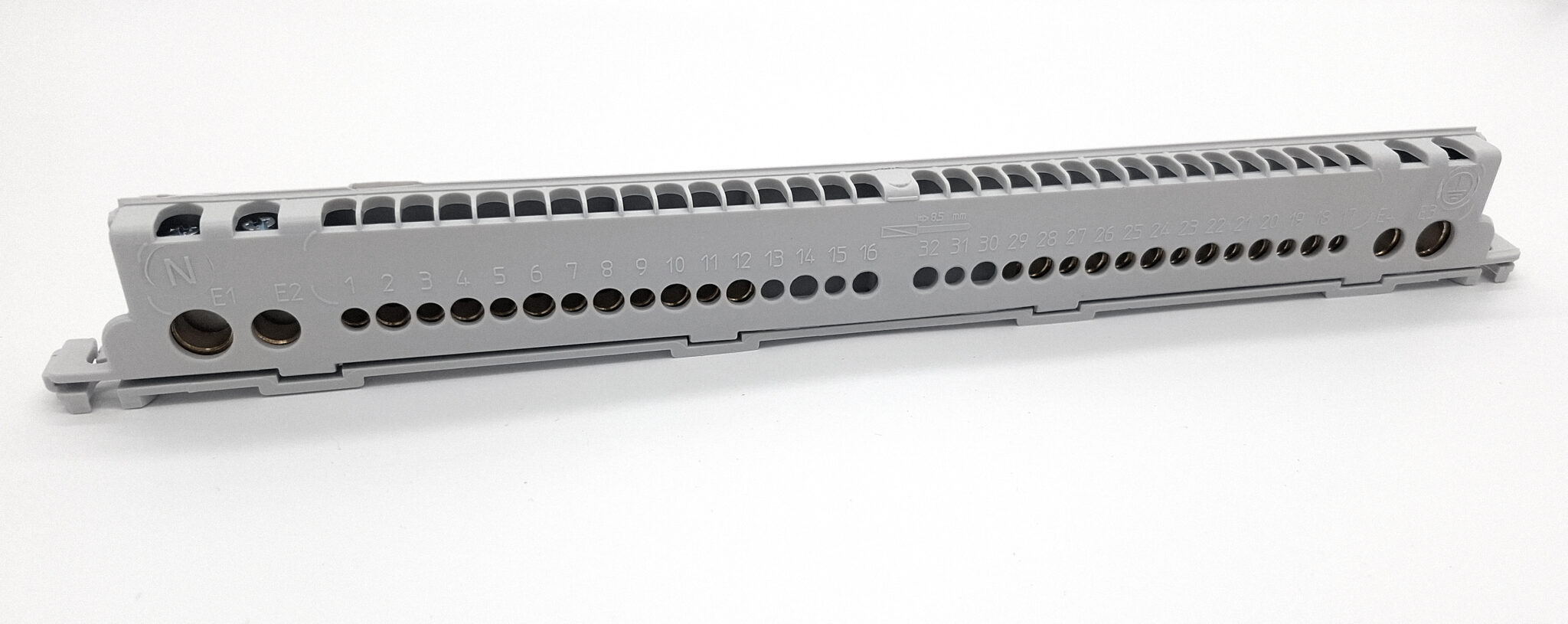SOPORTE + REGLETA PARA TIERRA CDN/CSN (12 MOD.) 22002 MARCA IDE ...