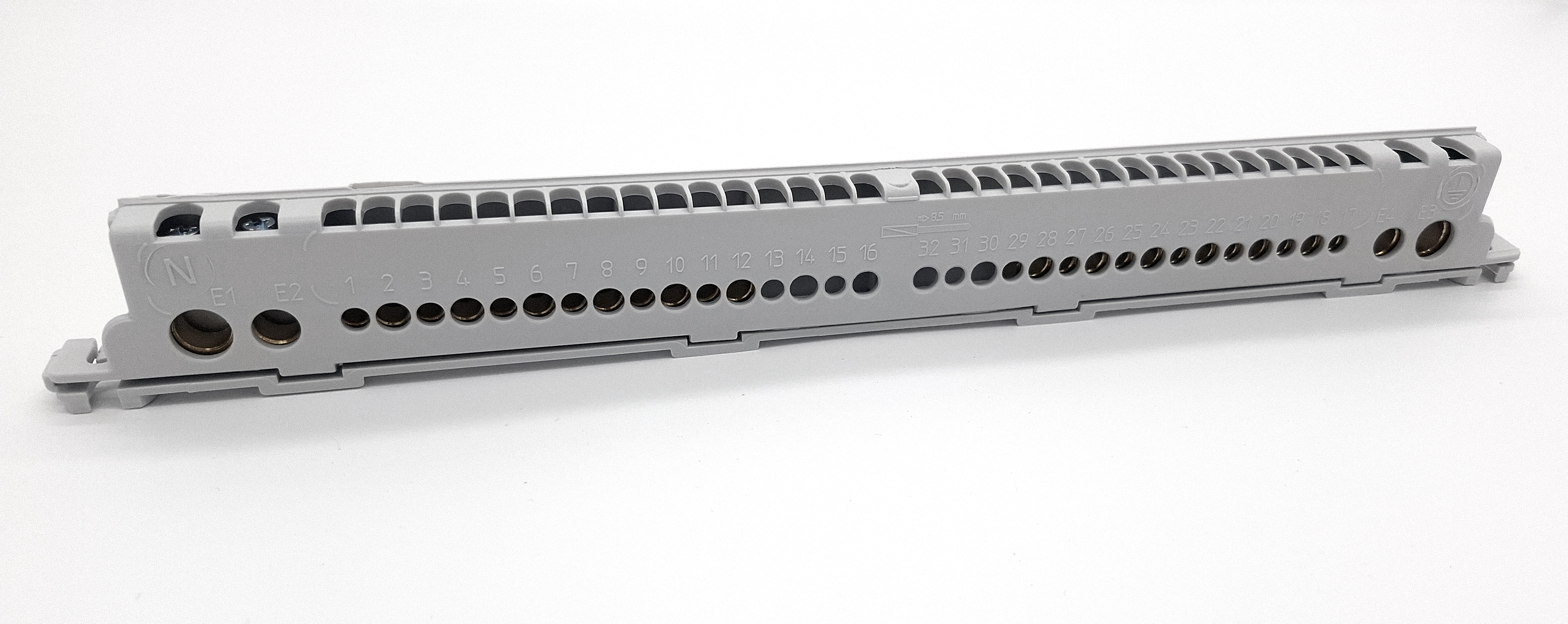 SOPORTE + REGLETA PARA TIERRA CDN/CSN (12 MOD.) 22002 MARCA IDE ...
