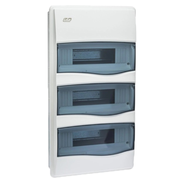 TABLERO DE 36 POLOS EMPOTRABLE IP40 VENTANA TRANSPARENTE BM36PT IDE | Electro Comercial G&V ...